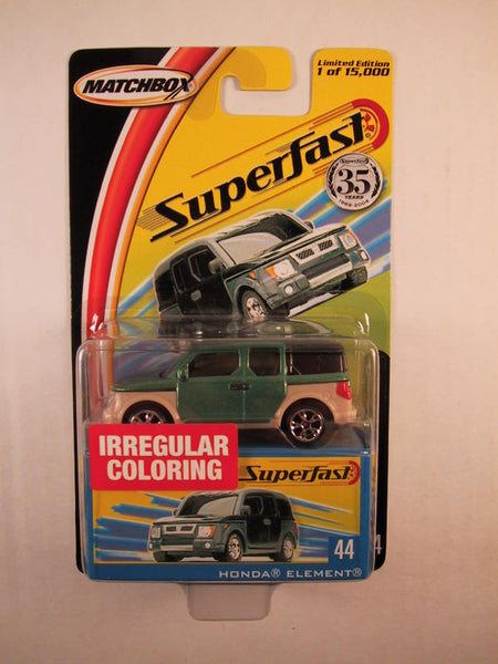 Matchbox Superfast 2004, #44 Honda Element - Irregular Coloring – MVE ...