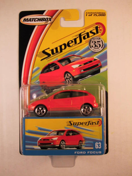 Matchbox Superfast 2004, #63 Ford Focus – MVE Collectibles