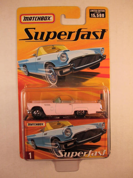 Matchbox Superfast 2005 USA, #01 1957 Ford Thunderbird – MVE Collectibles