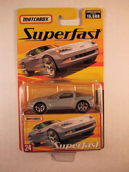 Matchbox Superfast 2005 USA, #24 Chevrolet Corvette C6 – MVE Collectibles