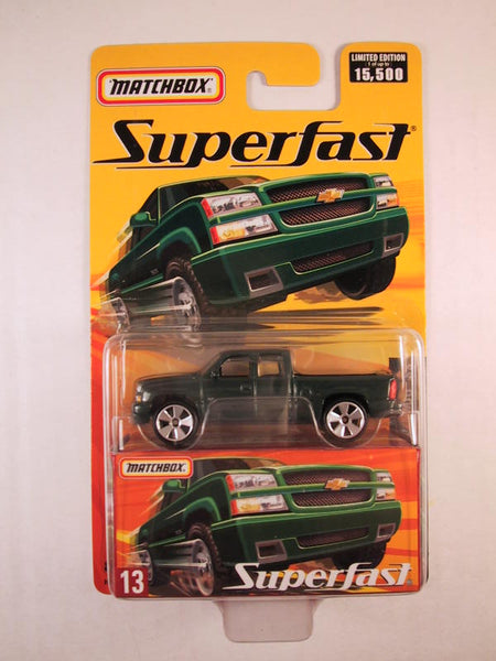 Matchbox Superfast 2005 USA, #13 Chevrolet Silverado SS – MVE Collectibles