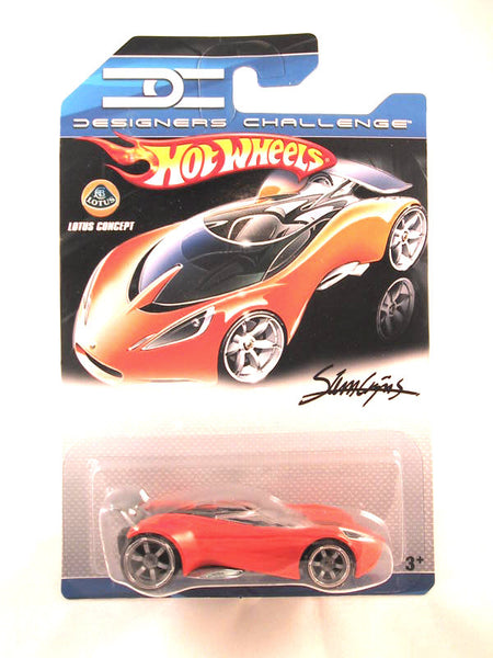 Hot Wheels Designers Challenge Lotus Concept, Orange – MVE Collectibles
