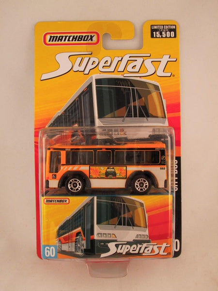 Matchbox Superfast 2006-2007, #60 City Bus – MVE Collectibles